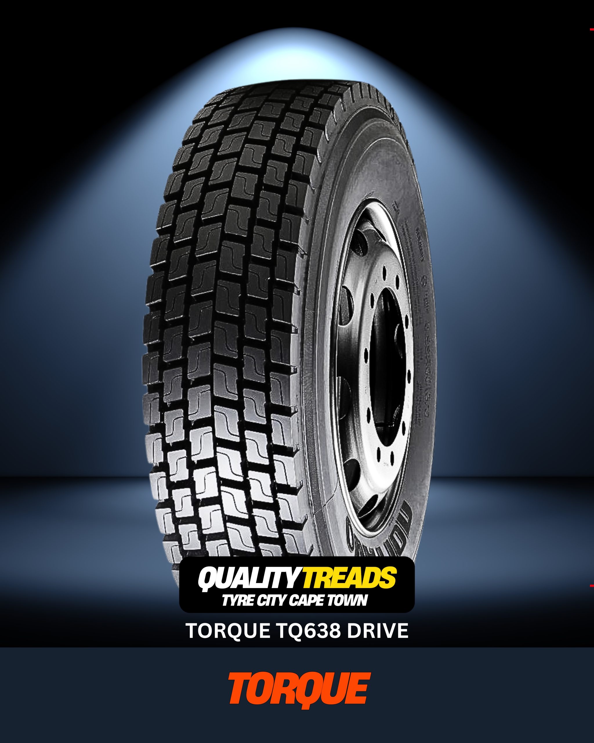 315/80R22.5 TORQUE DRIVE AXIL TQ638 TUBELESS 20PR – Quality Treads
